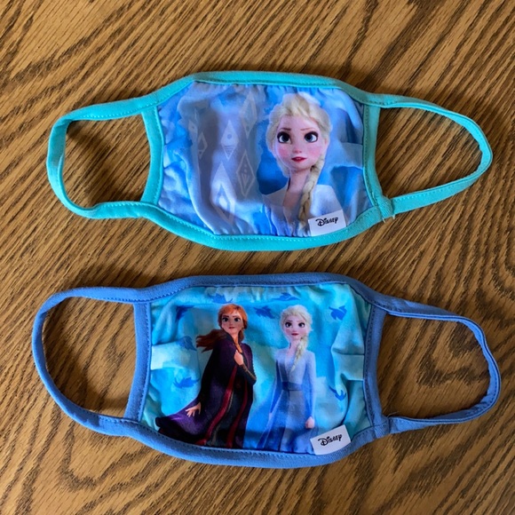 Disney | Accessories | New Disney Frozen Kids 2 Face Masks | Poshmark